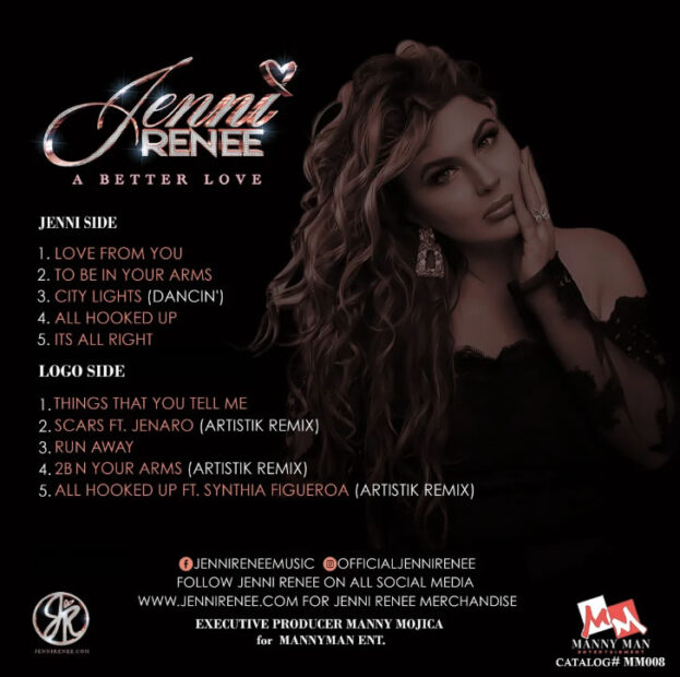 A Better Love Album (Out Now) By Jenni Renee | Freestyle Dance Music ...